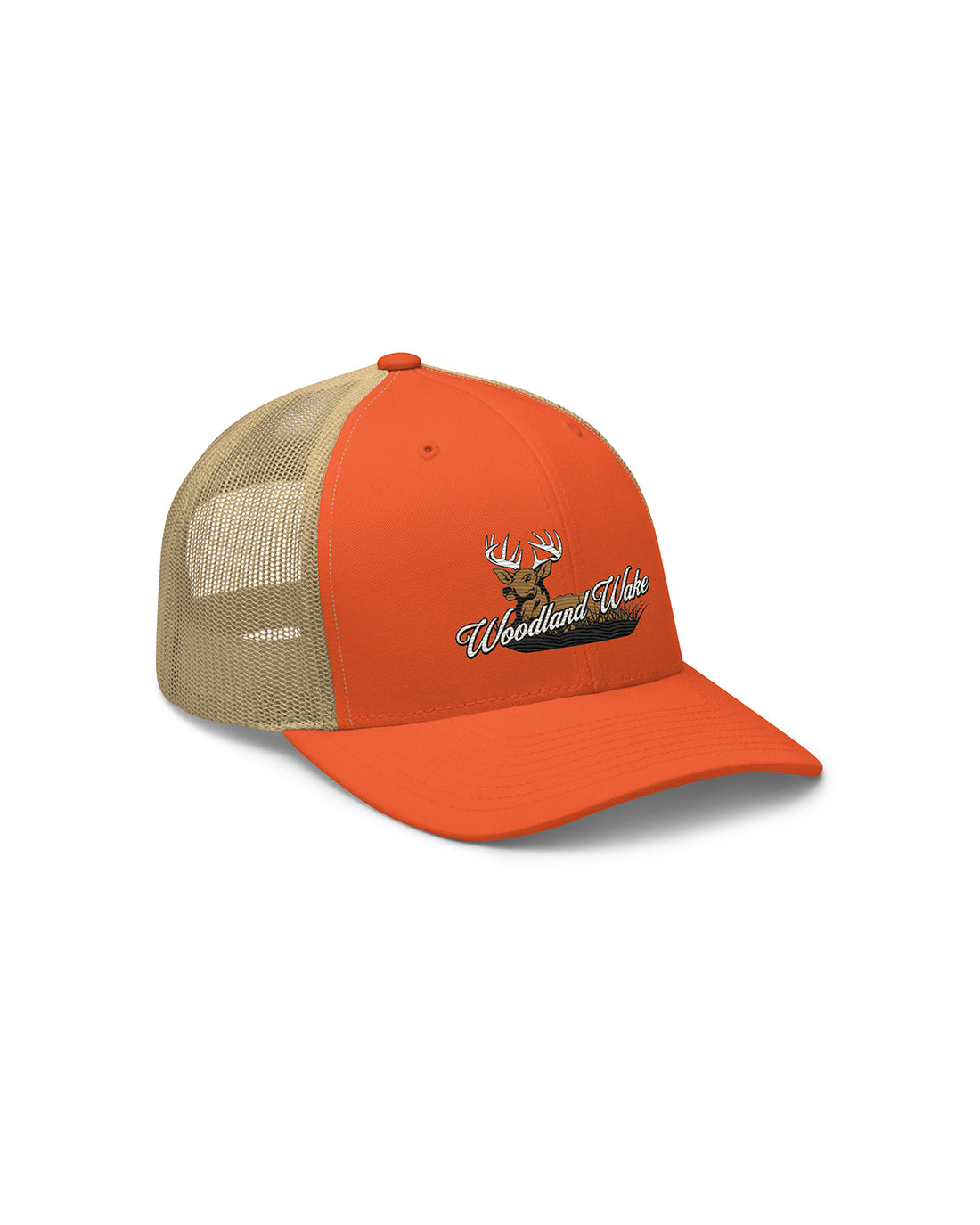 Buck Logo Trucker Cap - Woodland Wake - The best Outdoors Apparel and ...