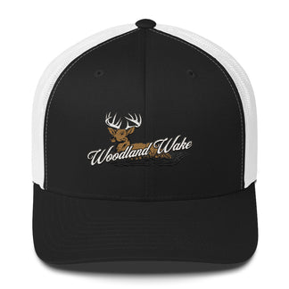 Buck Logo Trucker Cap - Woodland Wake - The best Outdoors Apparel and ...