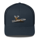 Buck Logo Trucker Cap - Woodland Wake - The best Outdoors Apparel and ...