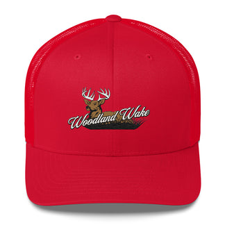 Buck Logo Trucker Cap - Woodland Wake - The best Outdoors Apparel and ...